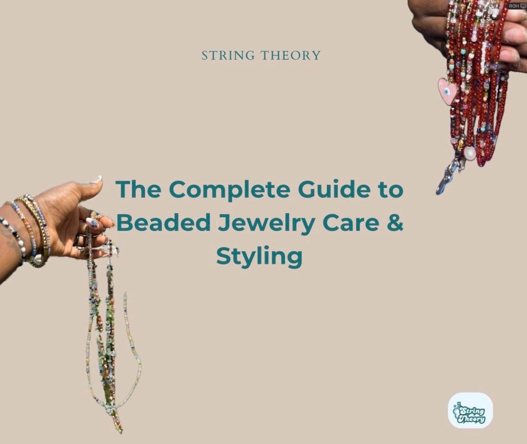 Beaded Jewelry Care & Styling Guide | Digital Download - Etsy