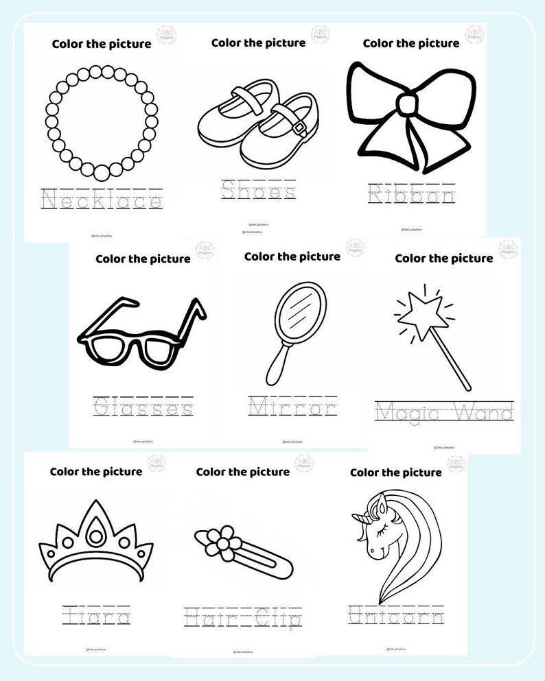 Preschool Coloring & Tracing Worksheets | 50 Pages | Ages 3–4 ...