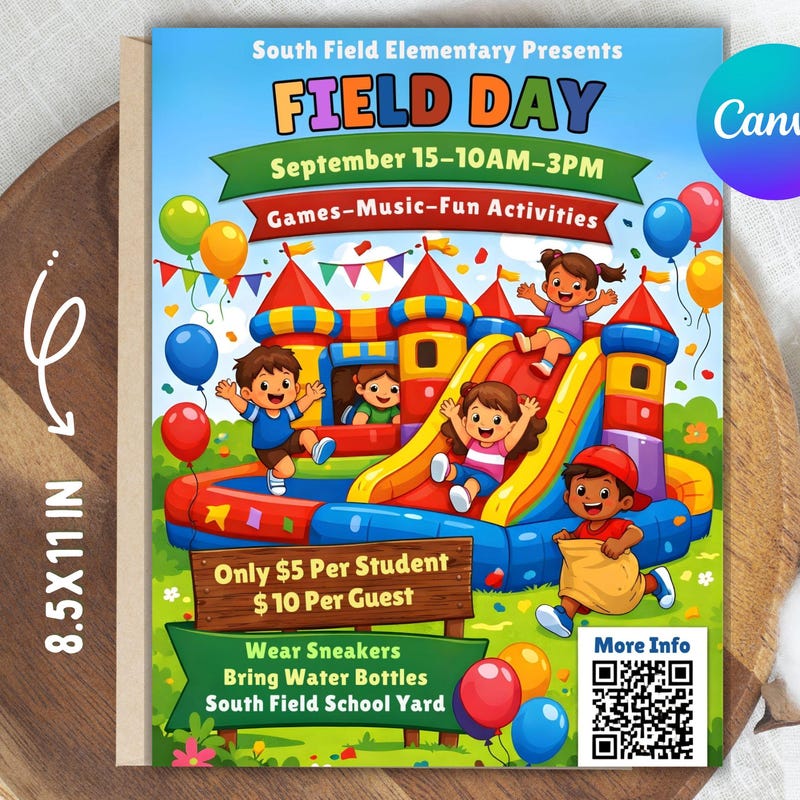 Field Day Poster - Etsy
