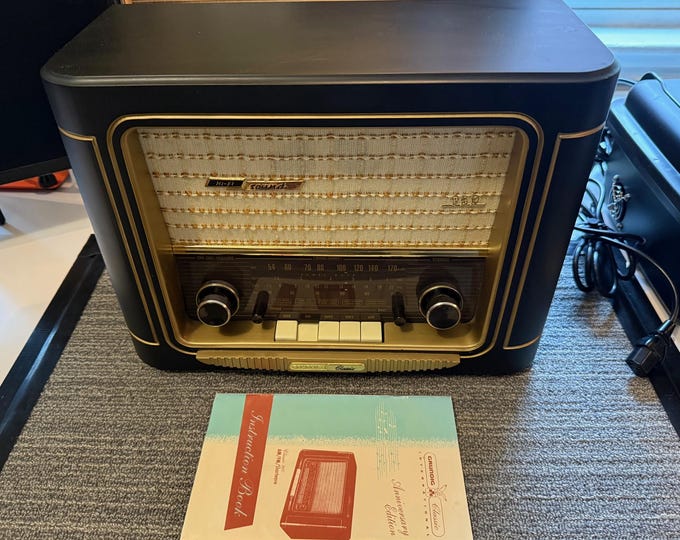 Grundig Classic 960 Anniversary Edition Table Radio- Hi-fi Am/fm ...