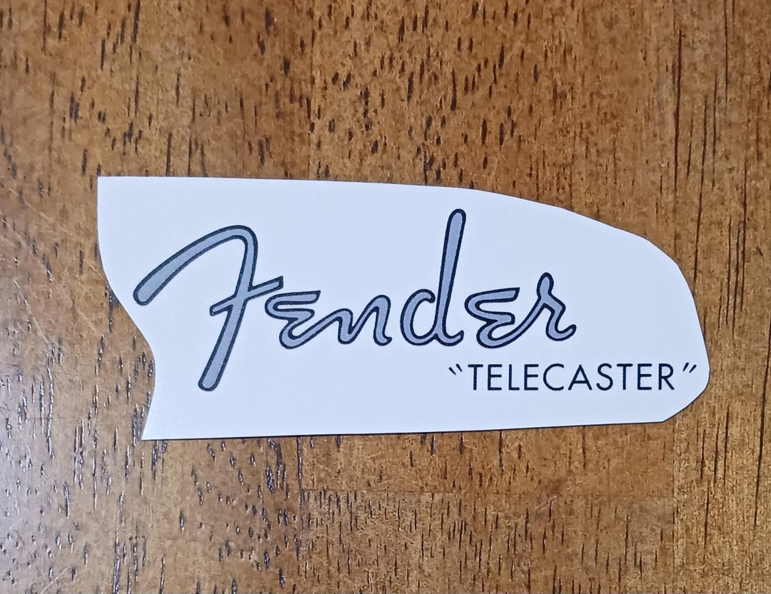 Fender Telecaster 1950's "spaghetti" Style Waterslide Decal Not-pre Cut ...