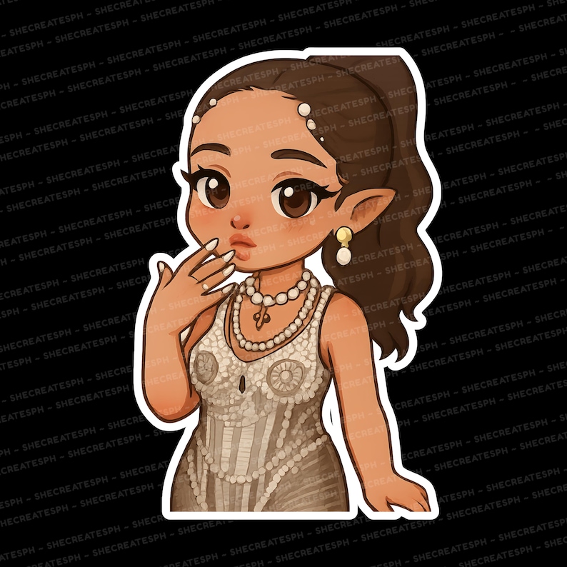 KATSEYE Chibi Girl Group Stickers: Printable PNG + SVG Pack - Etsy