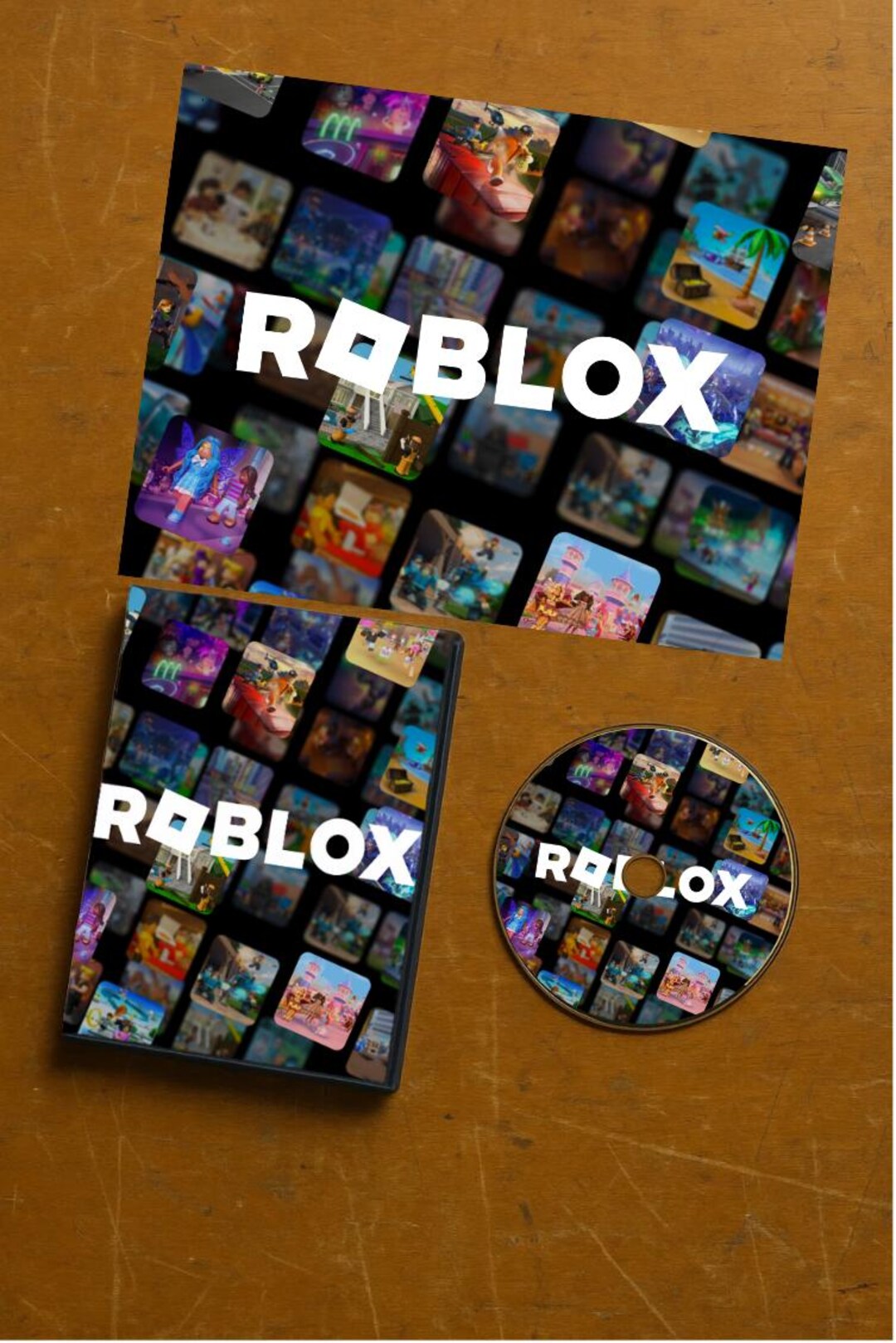 Roblox Limited Collector Complete Set: Game Case, Functional Disc (no ...