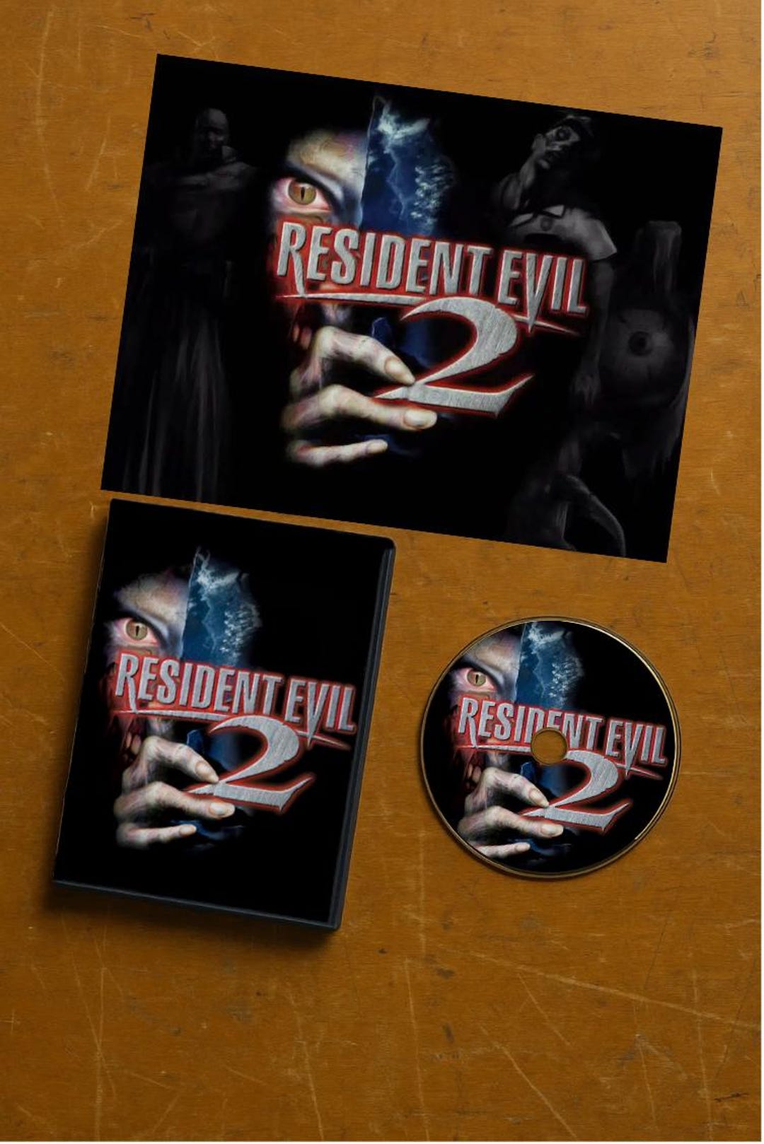 Resident Evil 2 (1998) Limited Collector Complete Set: Game Case ...