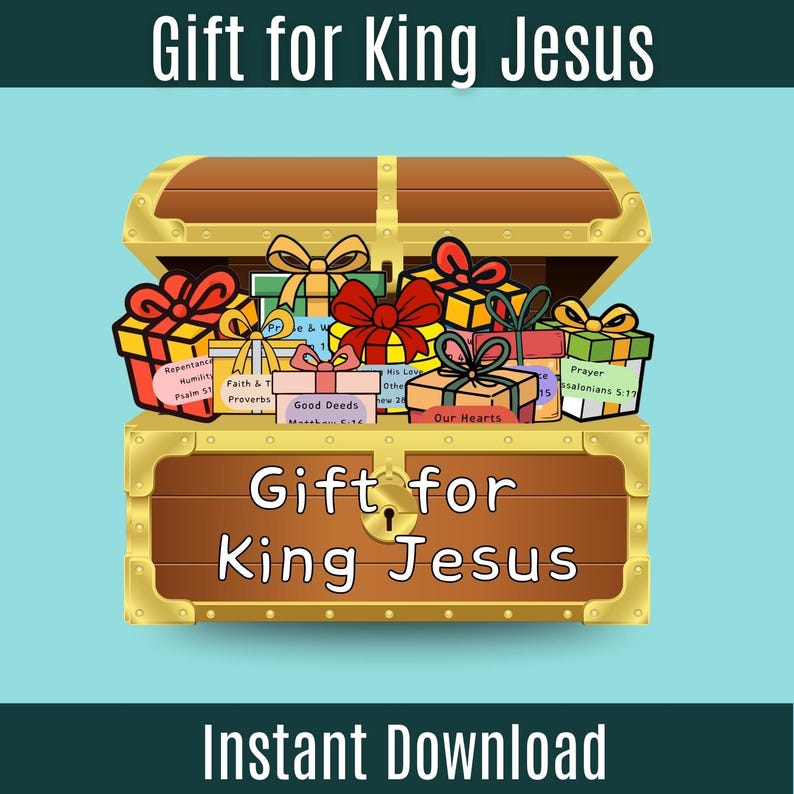 Gift for Jesus Crafts Biblical Gifts Bible Lesson Sunday School ...