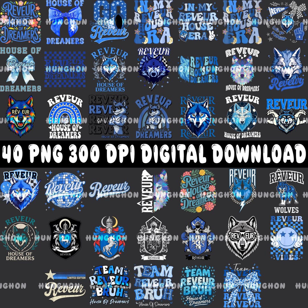 Paquete de imágenes PNG de Reveur House of Dreamer (descarga digital ...