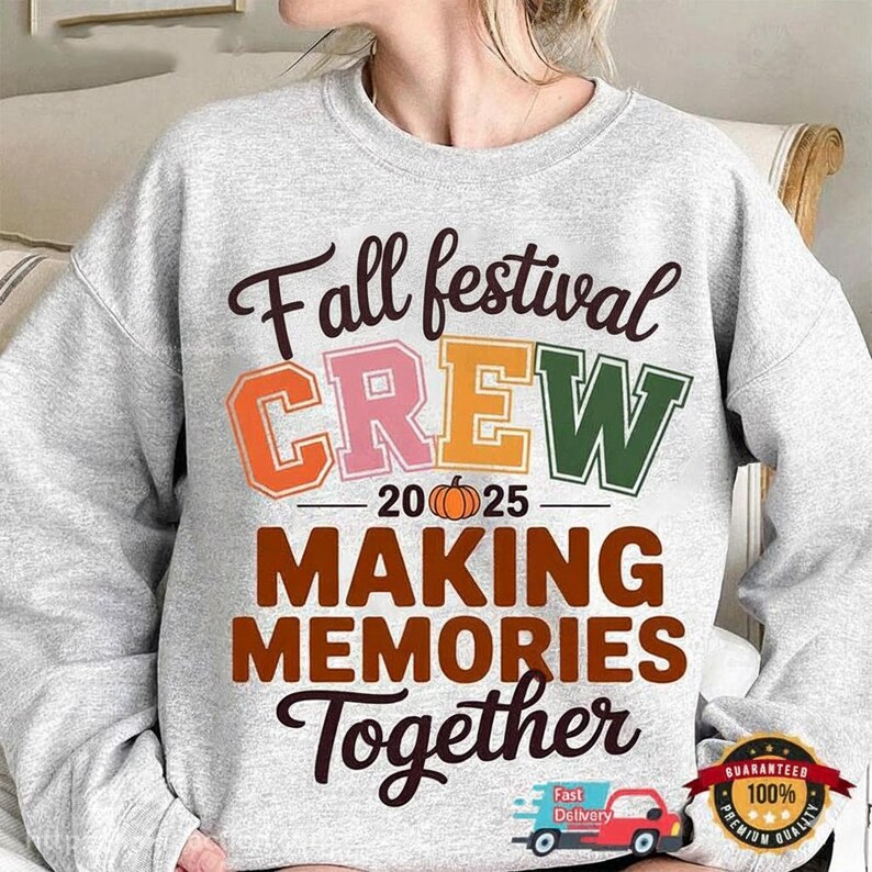 Fall Festival , Thanksgiving Crew 2025 PNG, Family Matching Fall Shirt ...