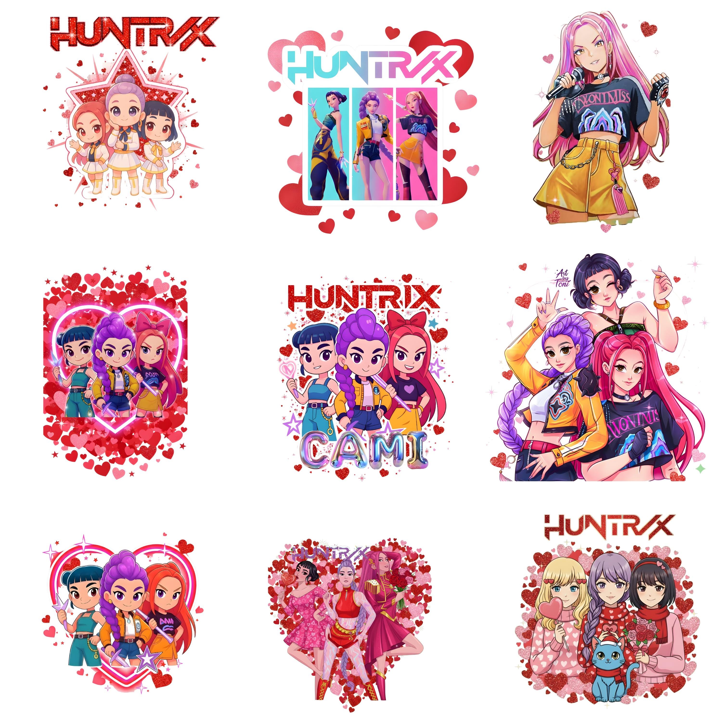 Valentine Kpop Huntrix PNG, Valentine Saja Girls PNG, Kpop Demon Hunter ...