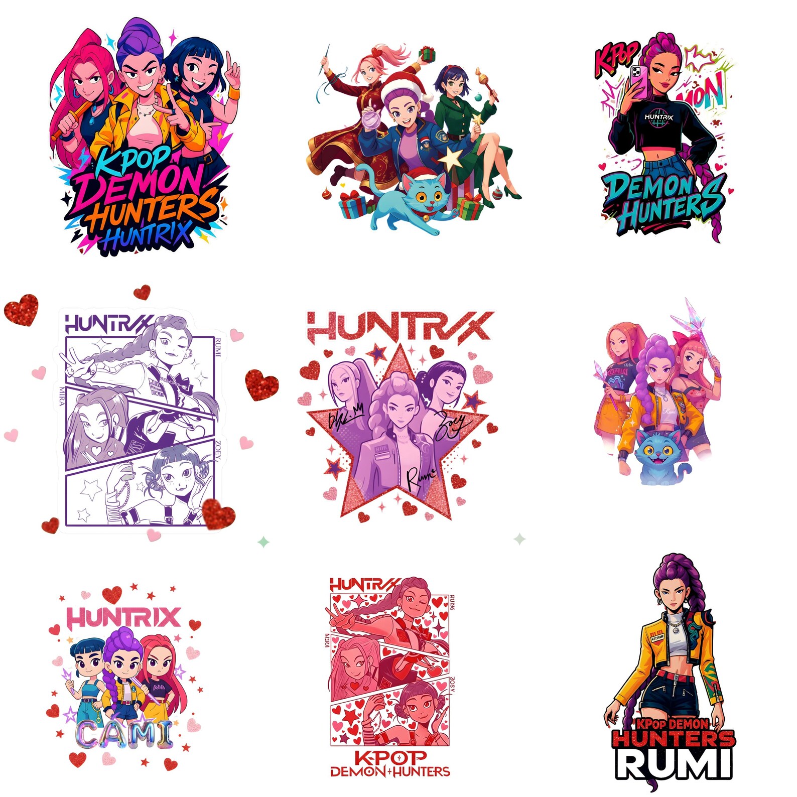 Valentine Kpop Huntrix PNG, Valentine Saja Girls PNG, Kpop Demon Hunter ...