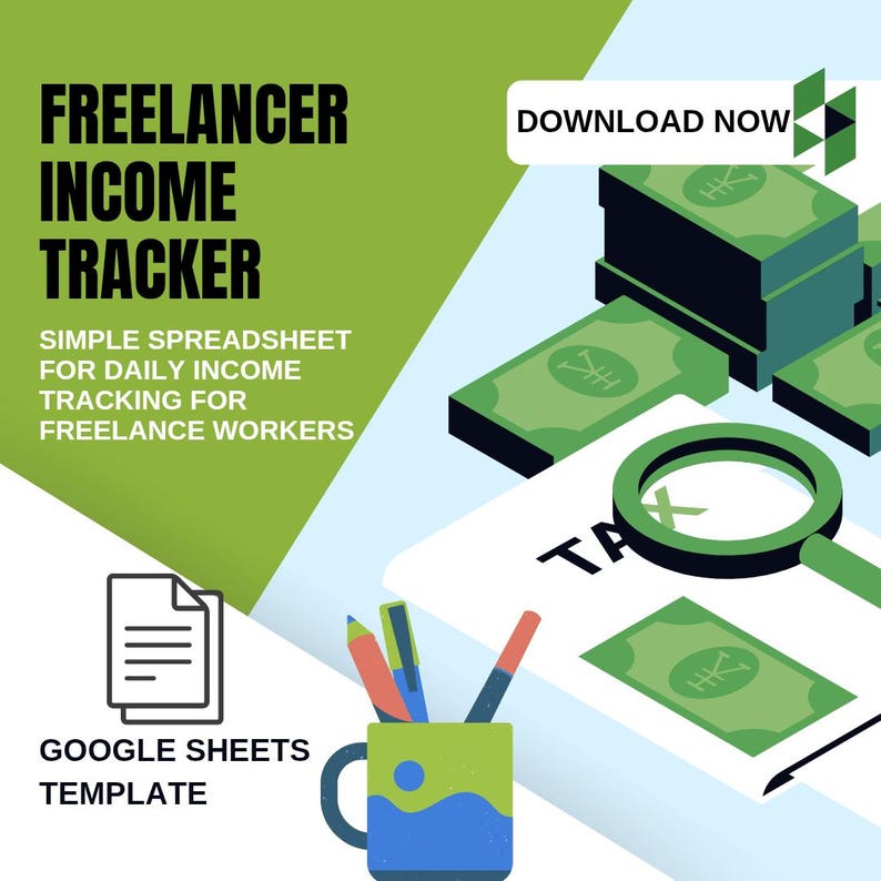 Freelancer Income Tracker - Etsy