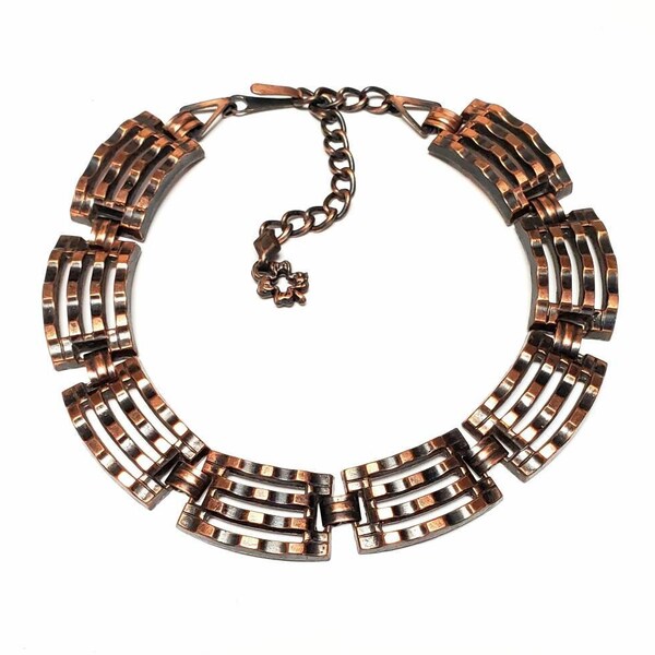 Copper Collar - Etsy
