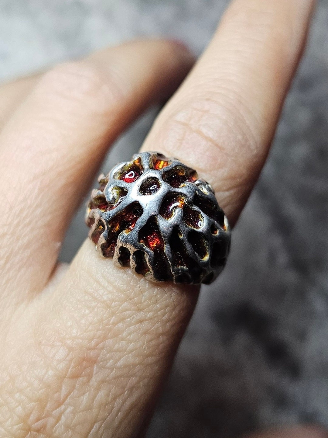 David Andersen Ring Vintage Burtalist Karl Jorgen Otteren Sterling Ring ...