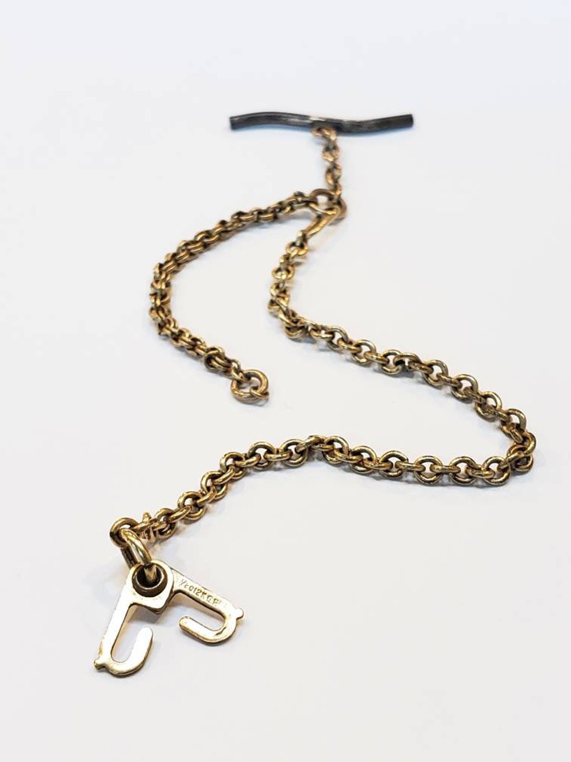 Victorian Prince Albert Watch Fob Gold Filled 6.75" Long Ca 1880s - Etsy