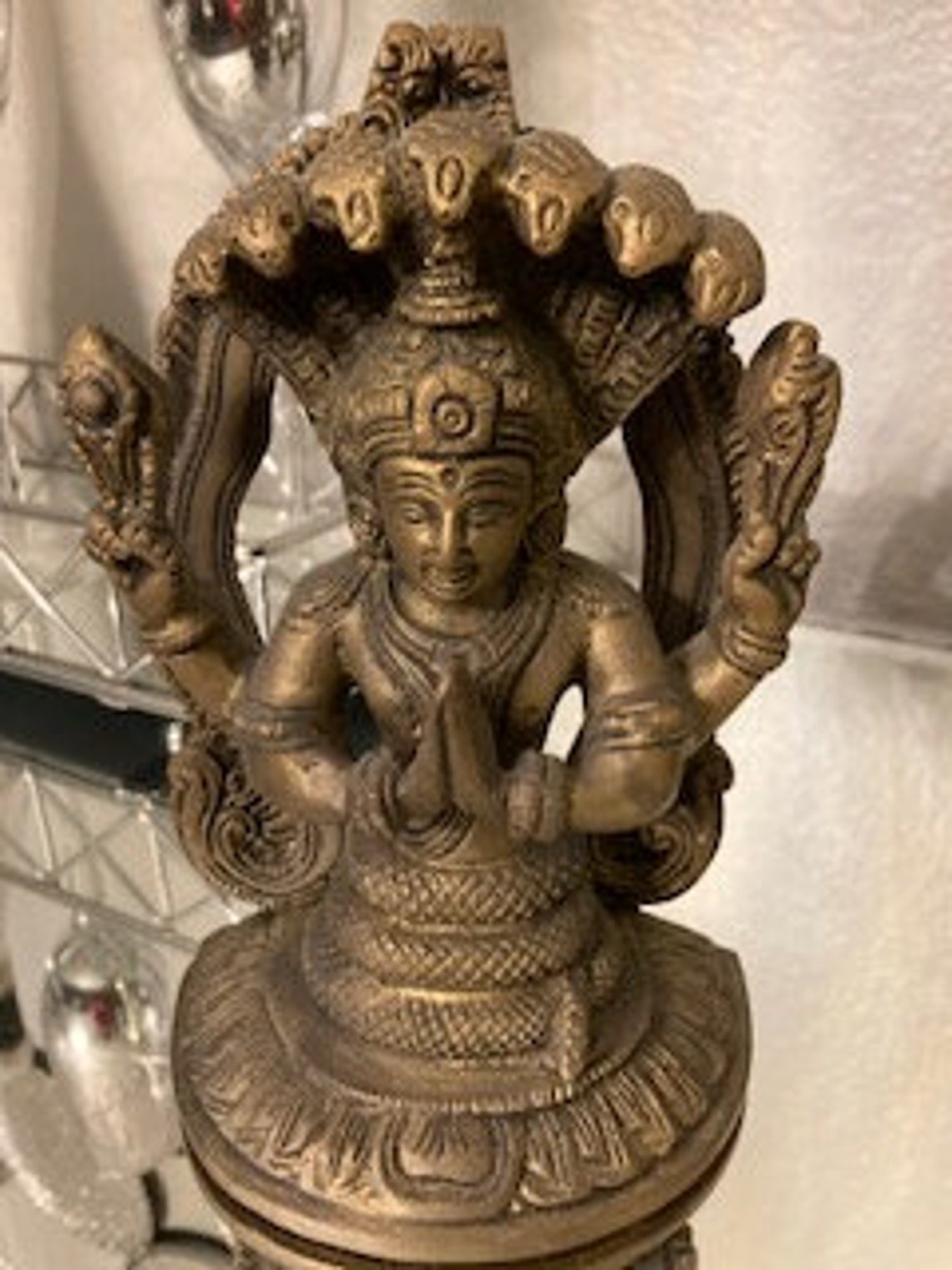 Vintage Brass Garuda With Snakes Around - Etsy