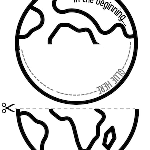 Genesis Creation Craft- the First 7 Days - Etsy