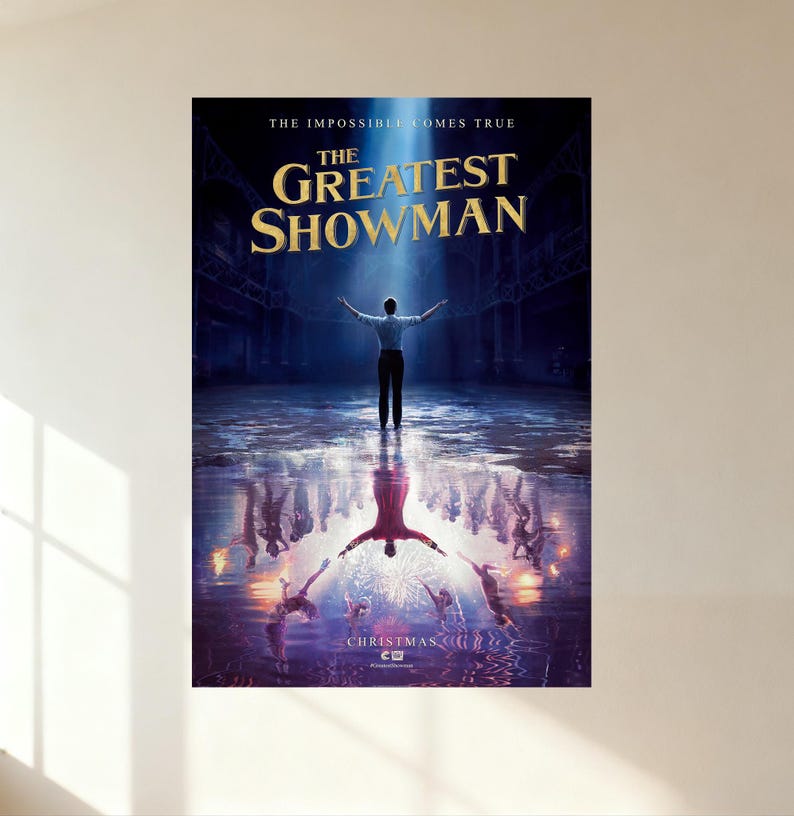 The Greatest Showman Movie Poster: Modern Room Decor - Etsy