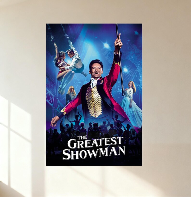 The Greatest Showman Movie Poster: Modern Room Decor - Etsy