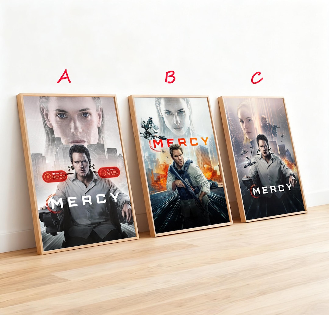 Mercy Movie Poster: Vintage Film Art, Classic Decor - Etsy