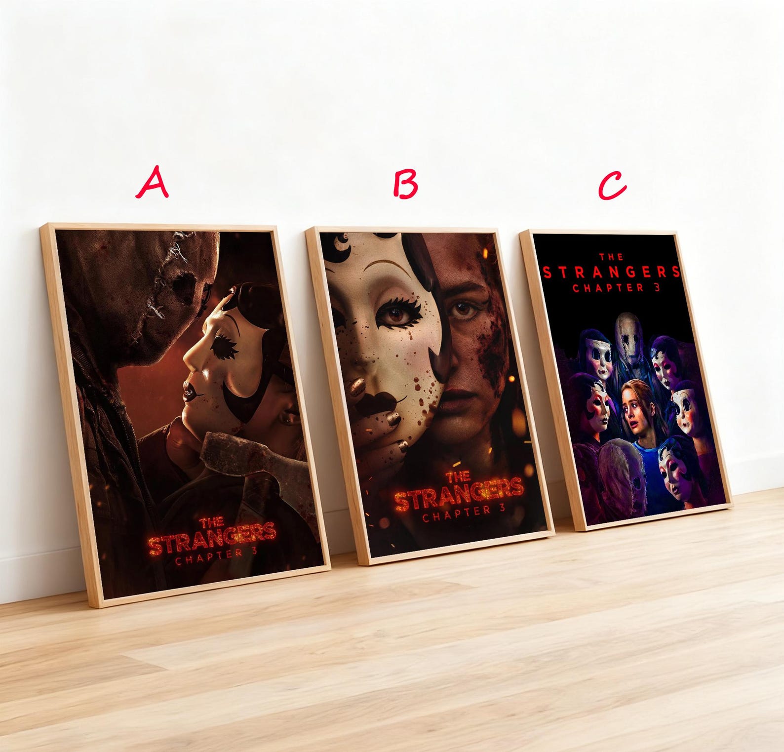 The Strangers Chapter 3 Movie Poster: Vintage Film Art, Classic Decor ...