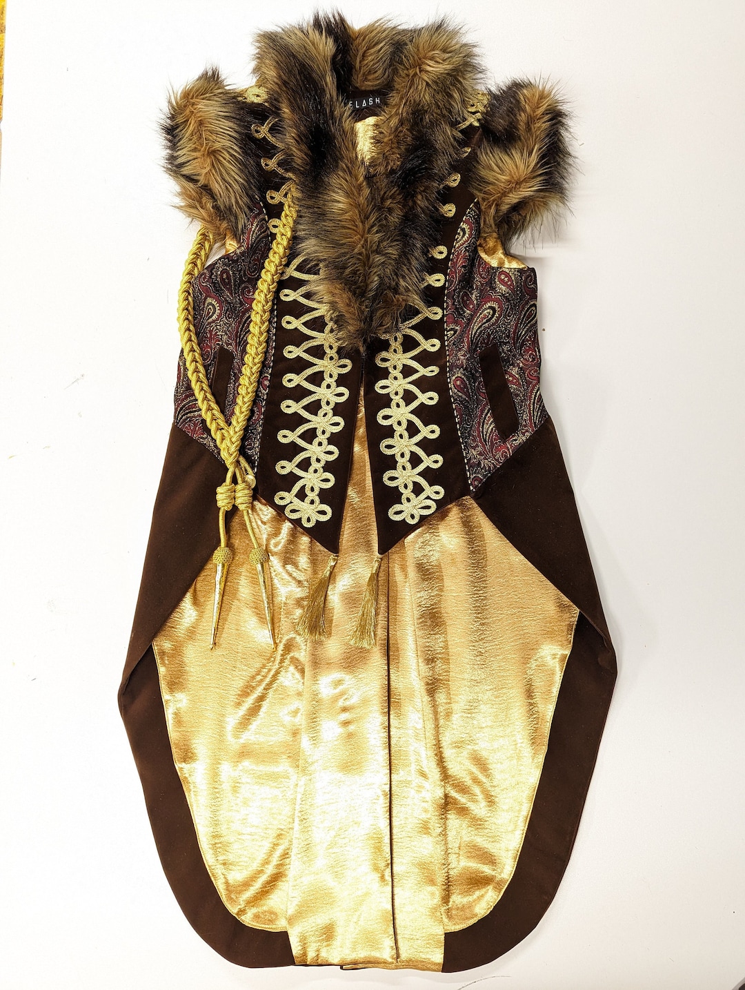 Men's Tailored Military Style Baroque Velvet Burning Man or Festival ...