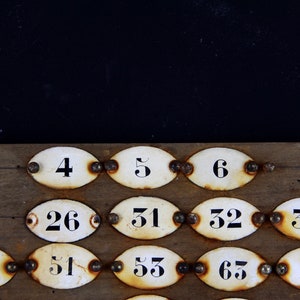 French Antique Enamel Numbers Loft Living, Furniture Hardware, Antique ...