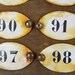 French Antique Enamel Numbers Loft Living, Furniture Hardware, Antique ...