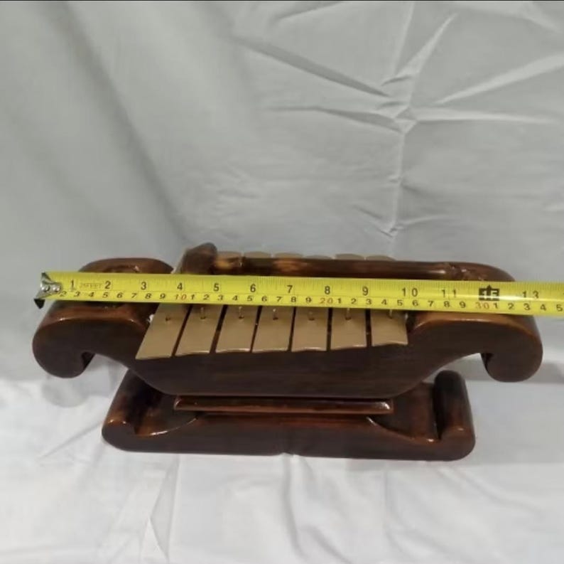 Mini Javanese Gamelan Saron | Handcrafted Playable Instrument 35cm ...