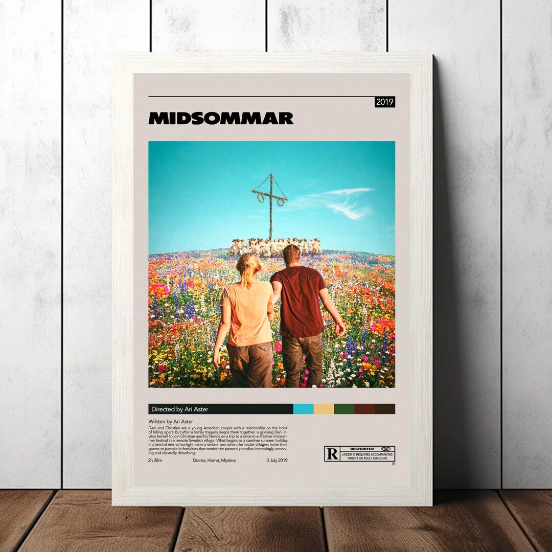 Midsommar Movie Poster, Ari Aster Film, A24 Horror Print - Etsy Canada