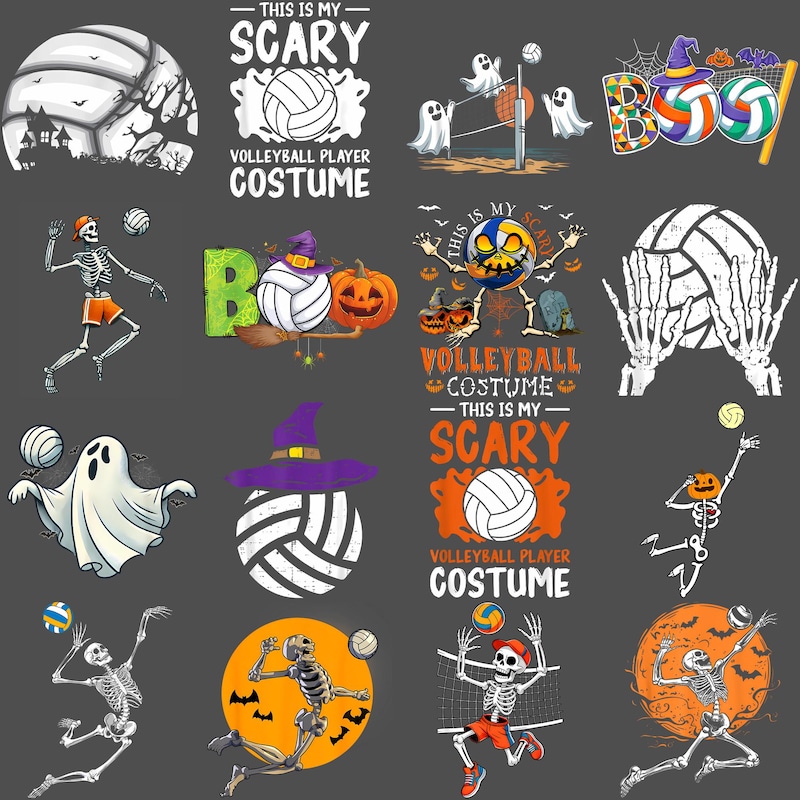 Volleyball Cartoon Png - Etsy UK
