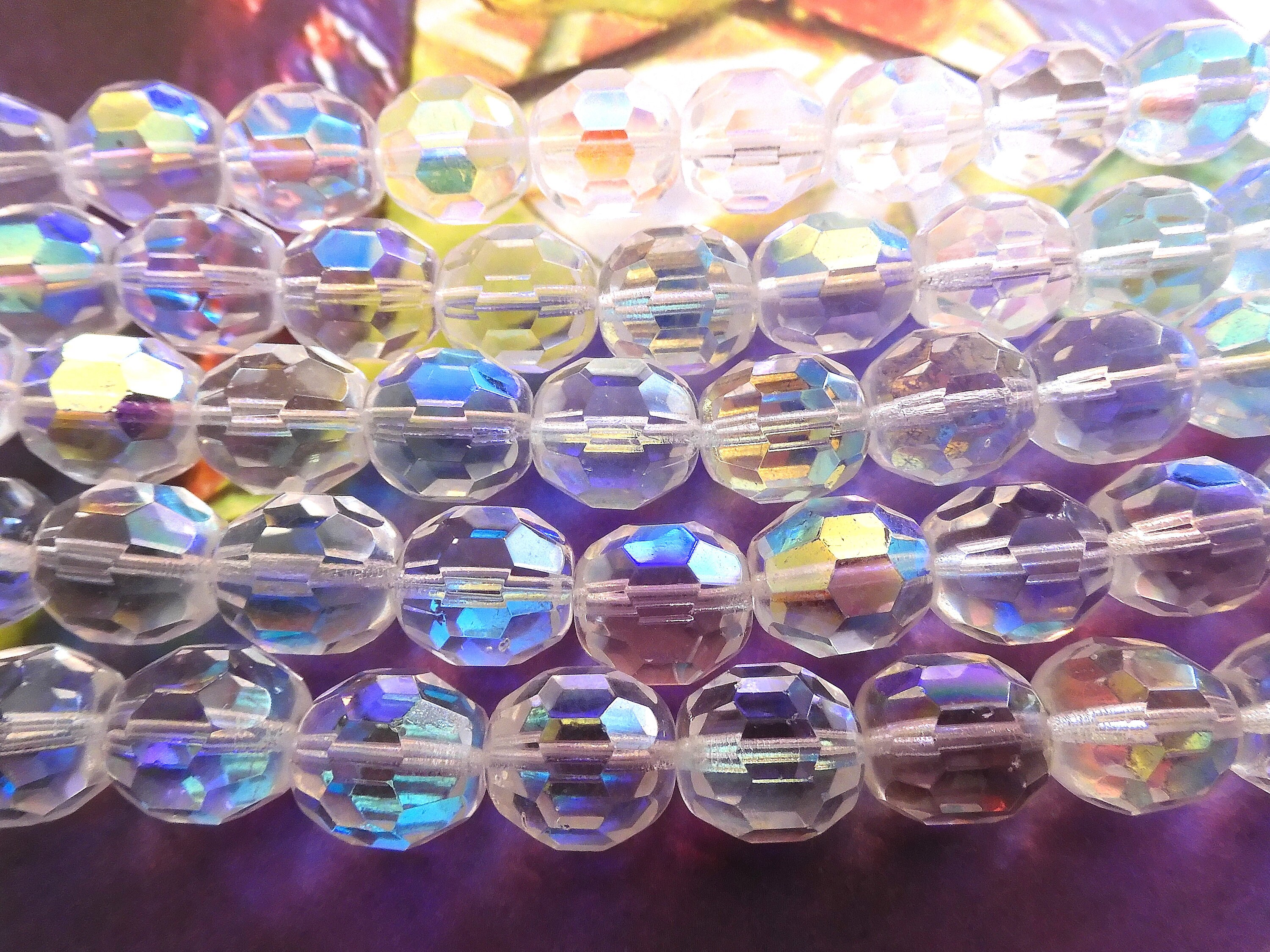 Jewelry & Beauty 12 Beads per Strand. Czech 12x15mm Faceted Crystal ...