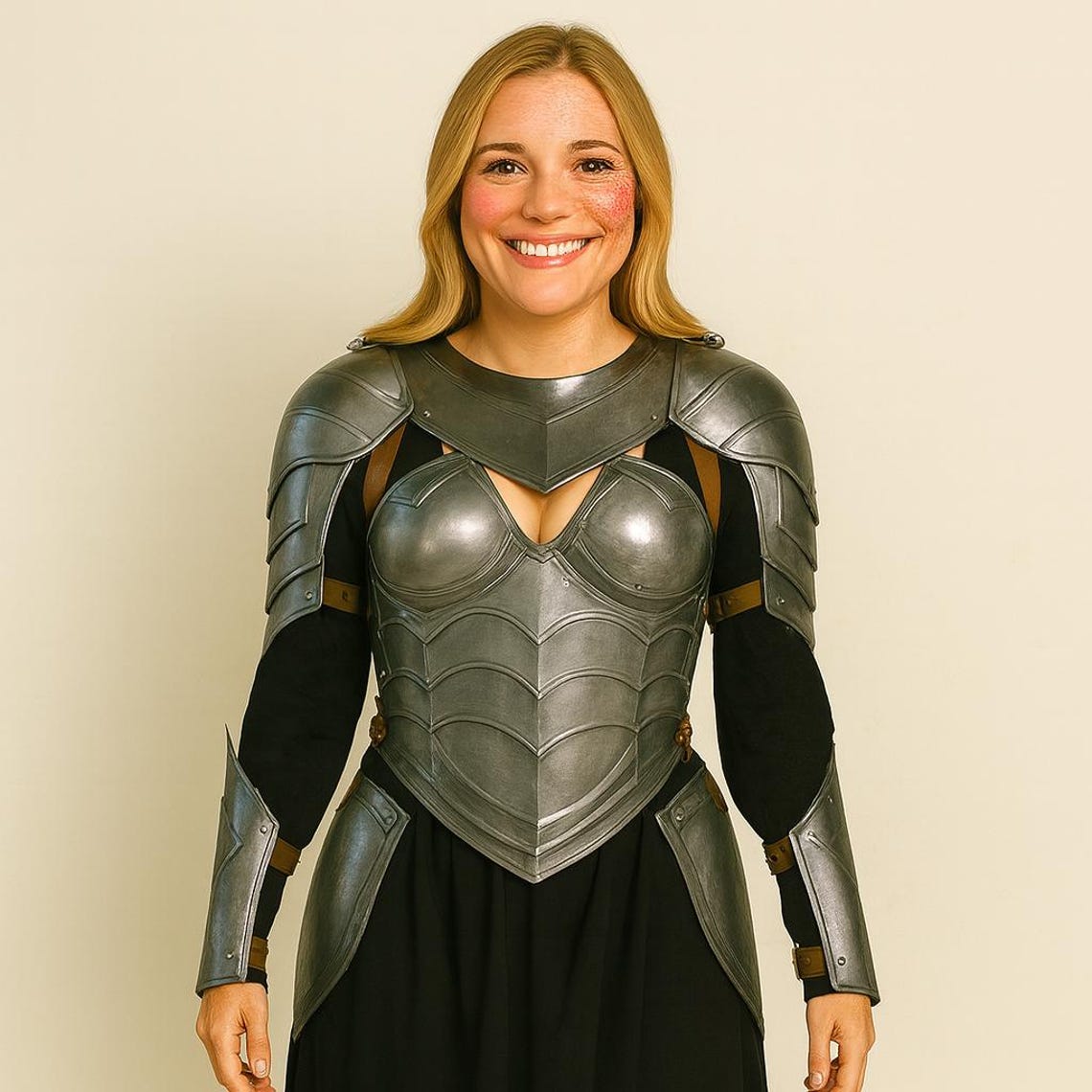 Medieval Women's Knight Armor: Steel Cuirass for LARP, Cosplay - Etsy