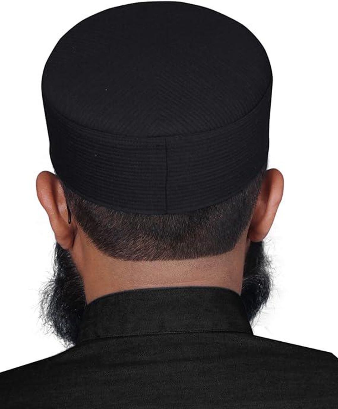 Handmade Cotton Knit Kufi Prayer Cap: Islamic Skull Hat, Syria Sham ...