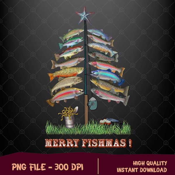 Merry Fishmas - Etsy