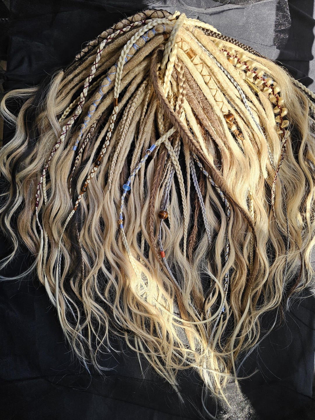 Set Dreads Wave Blonde Dreadlocks Braids - Etsy