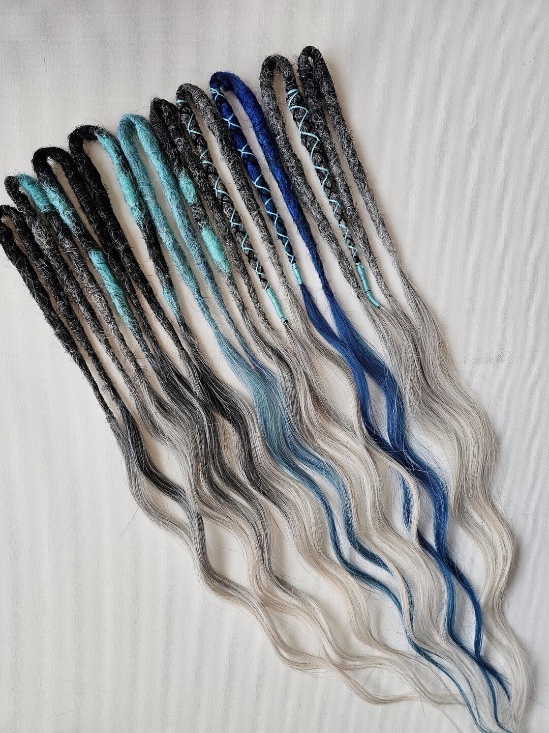 Dreads Braids Boho Dreadlocks Crochet Full Set Double Ends Single Ended ...