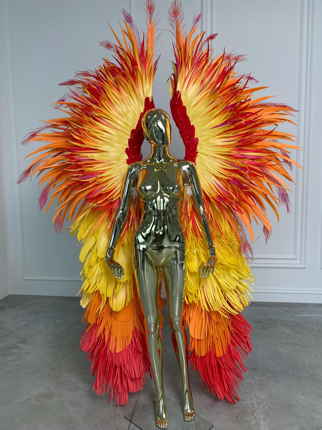 Colorful Carnival Costumes, Large Wings, Phoenix Wings for Adult ...