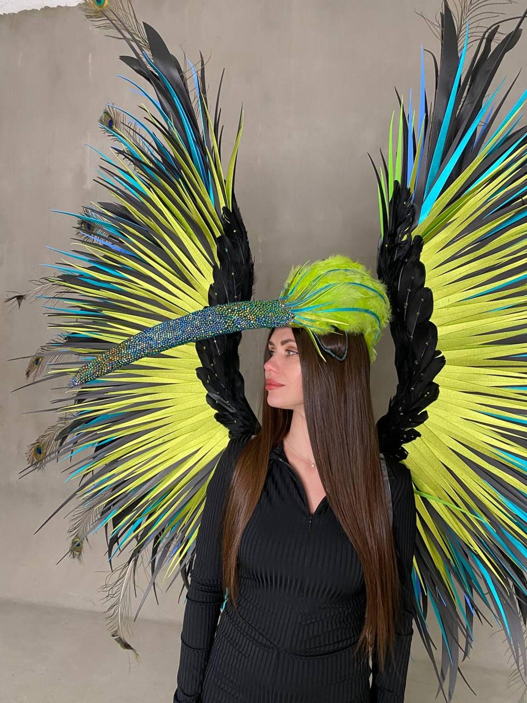 Colorful Carnival Costumes, Large Wings, Phoenix Wings , Trinidad ...