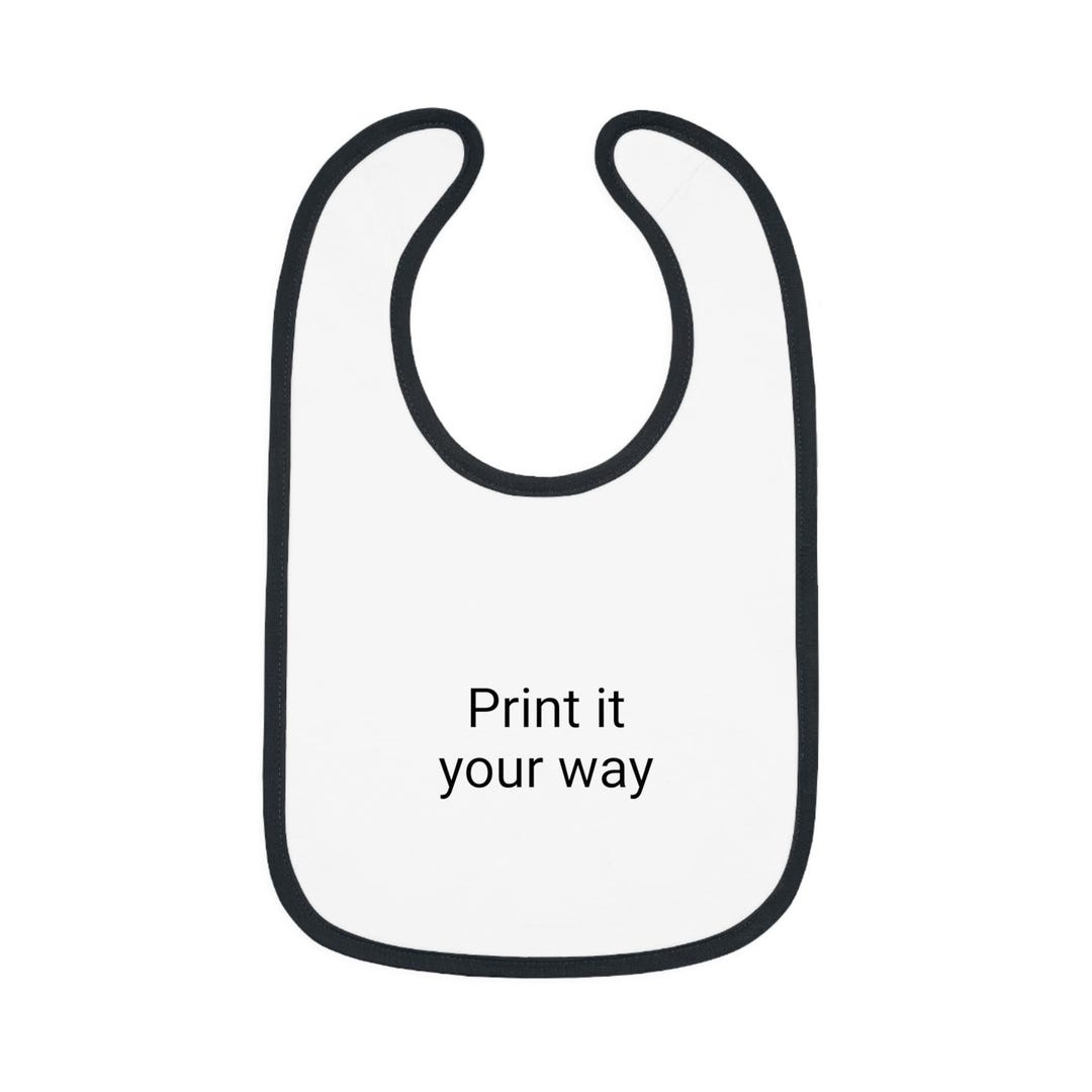 Cute Customizable Baby Bib, Personalized Baby Shower Gift, Toddler ...