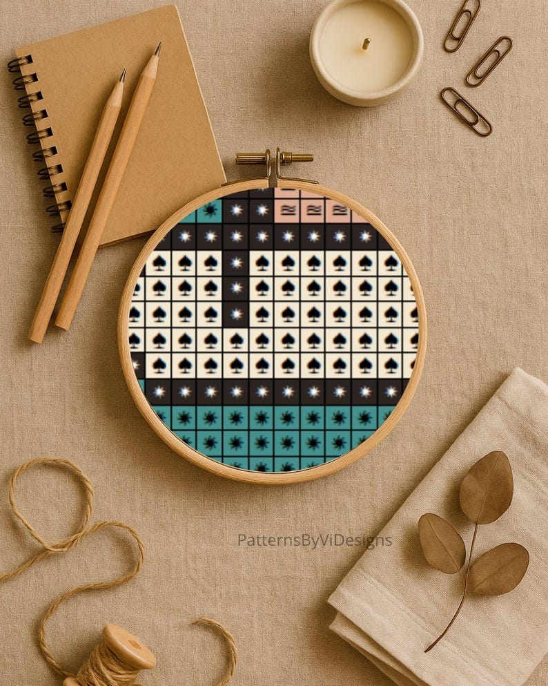 Mini South Carolina Charleston Coastline Cross Stitch Pattern - Minimal ...