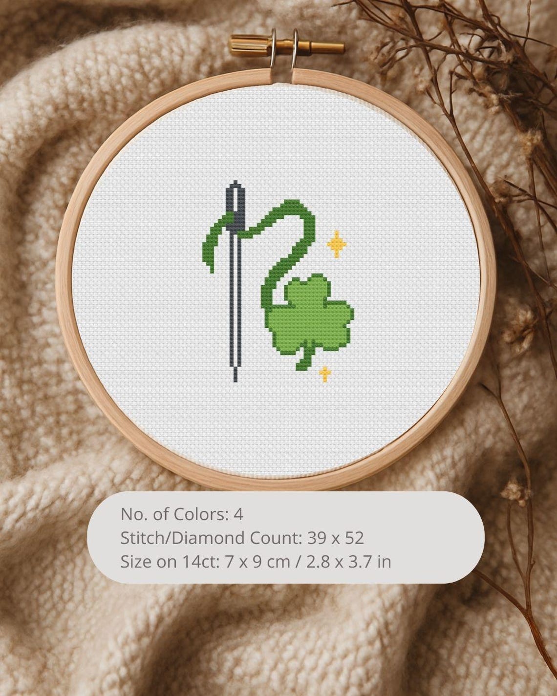Irish Stitching Cross Stitch Pattern Bundle - 3 Small PDF Charts ...