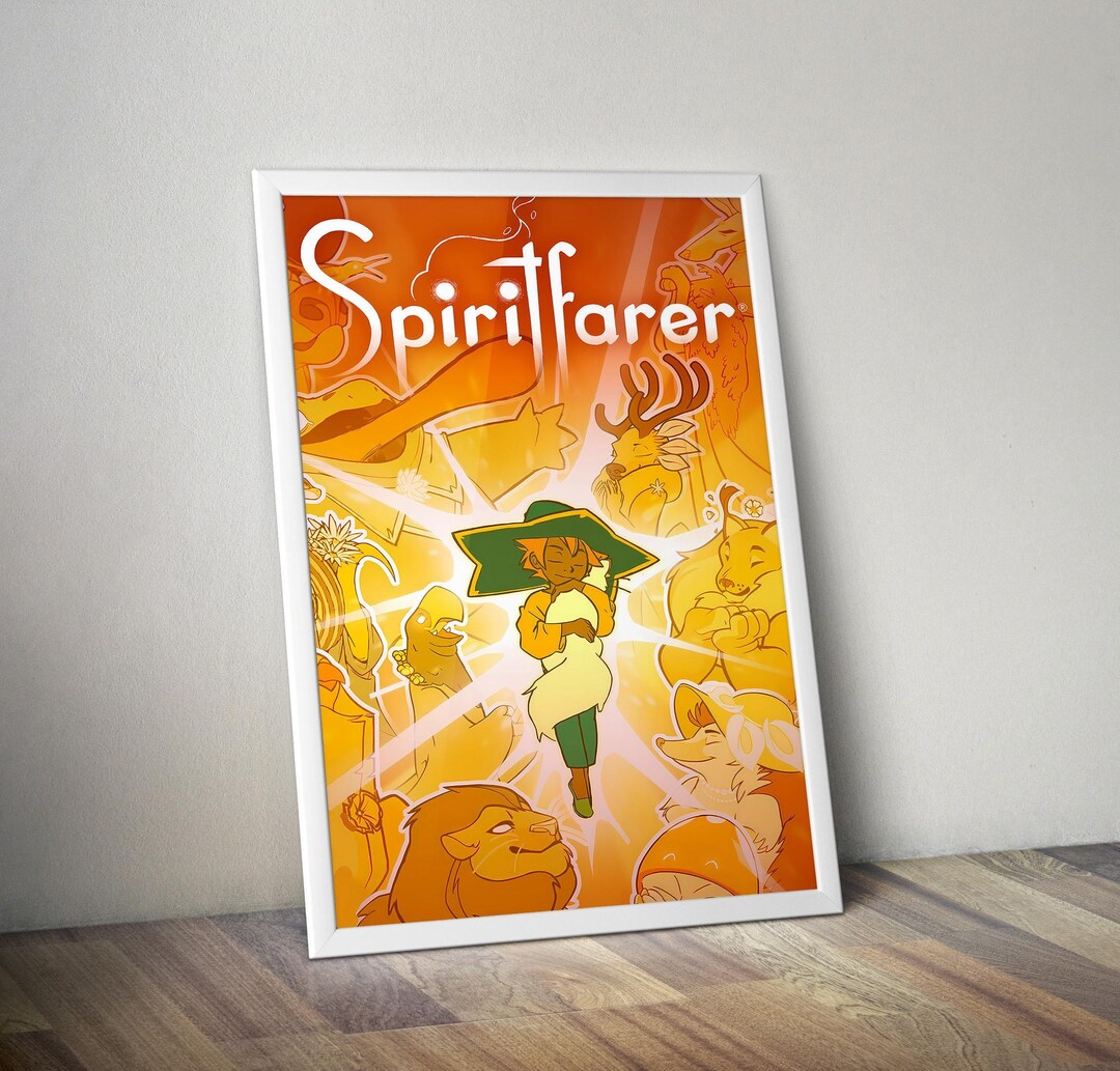 Spiritfarer Poster | Gaming Poster | Gaming Artwork | Gaming Decor ...