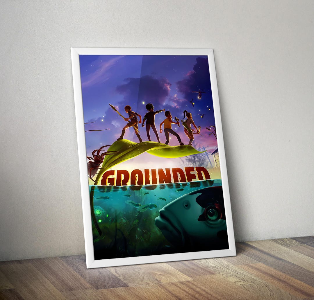 Grounded Poster | Gaming Poster | Gaming Artwork | Gaming Decor | Video ...