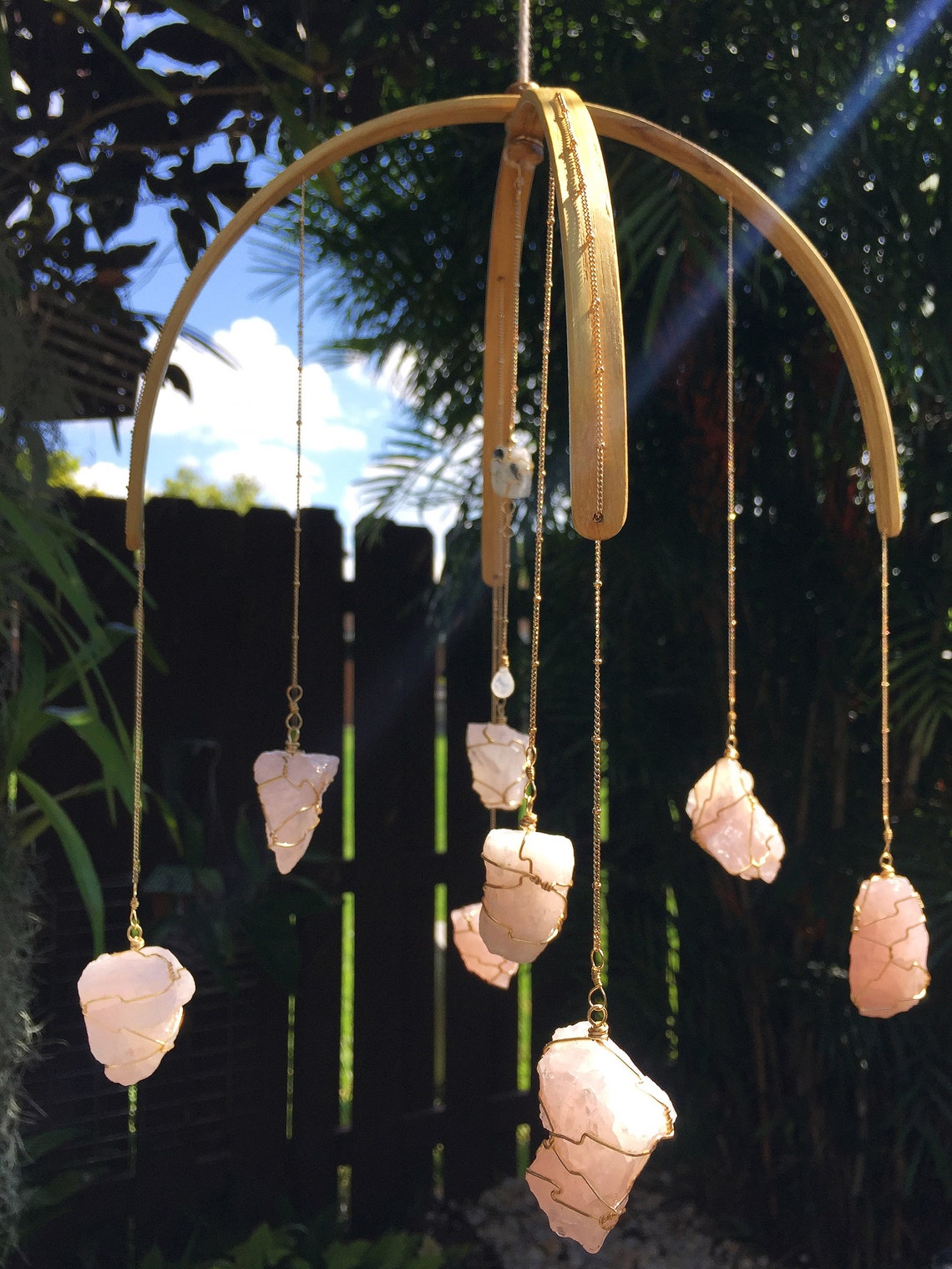 Crystal Baby Mobile Custom Crystal Hanging Organic Nursery - Etsy