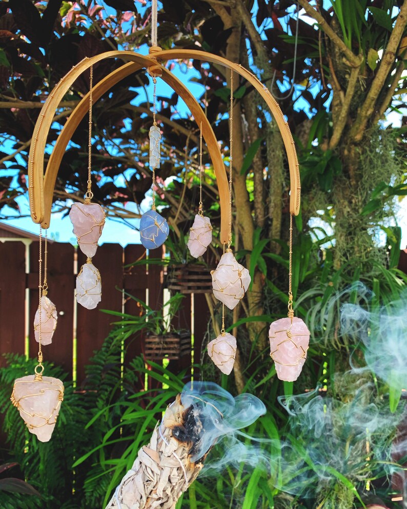 Crystal Baby Mobile Custom Crystal Hanging Organic Nursery - Etsy