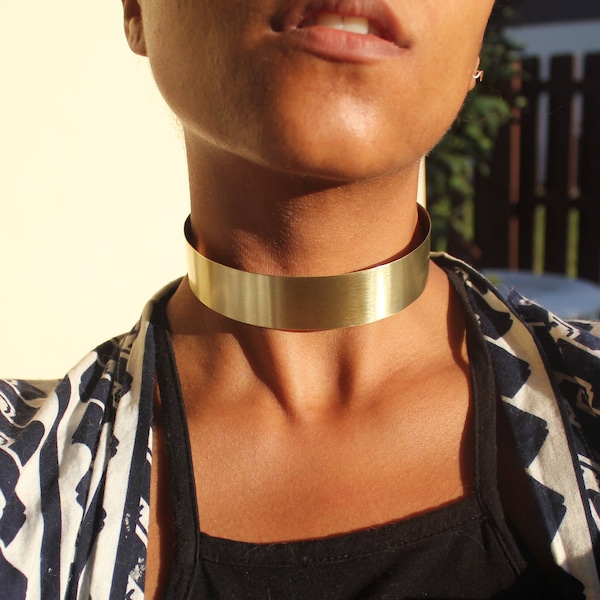 Metal Choker - Etsy
