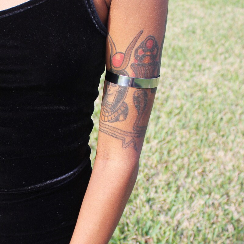 Metal Arm Cuff - Etsy
