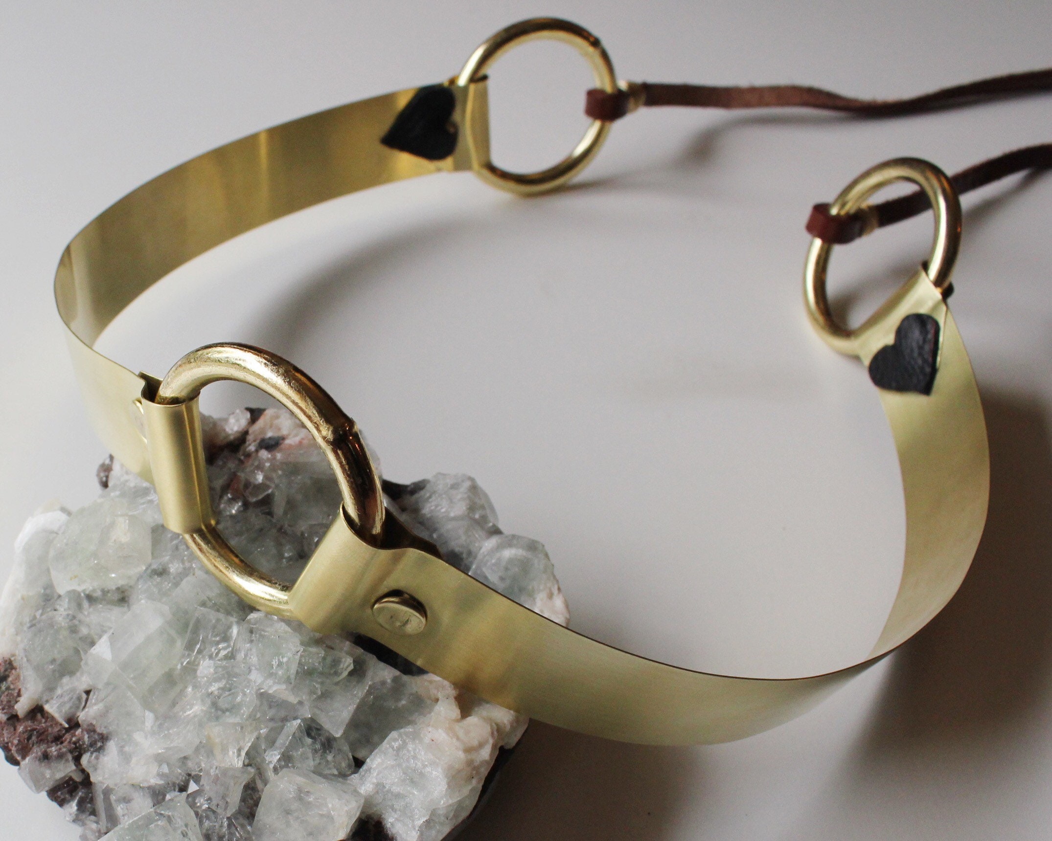 Gold O-ring Belt Metal Cinch Tie Belt one Size Fits Most | Etsy