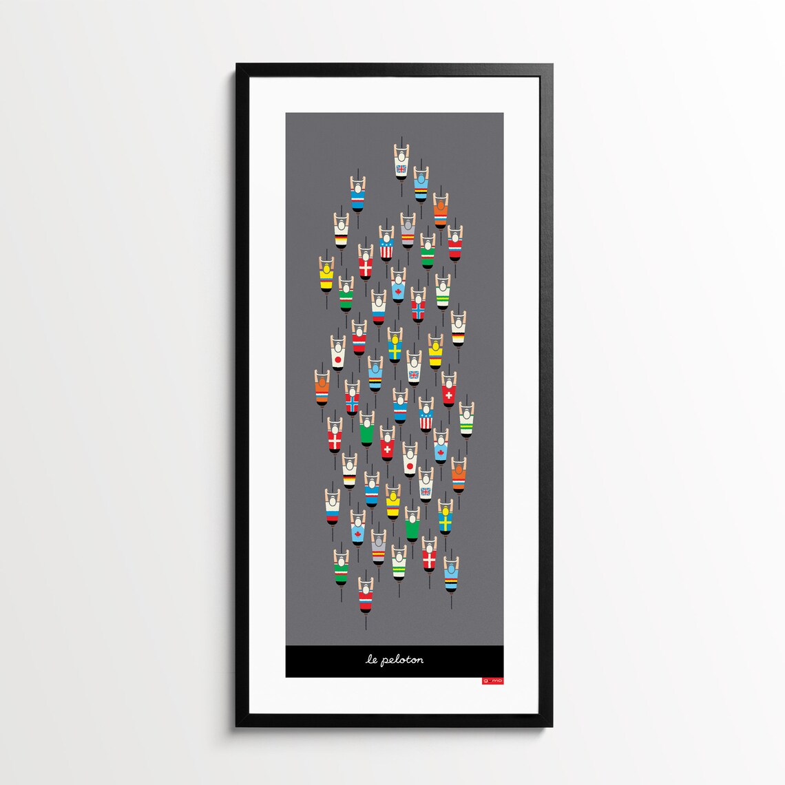 Peloton Cycling Poster Cycling Art Print World Road Race - Etsy UK