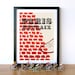 Monuments Cycling Prints, Set of 5 Cycling Posters, Milan-san Remo ...