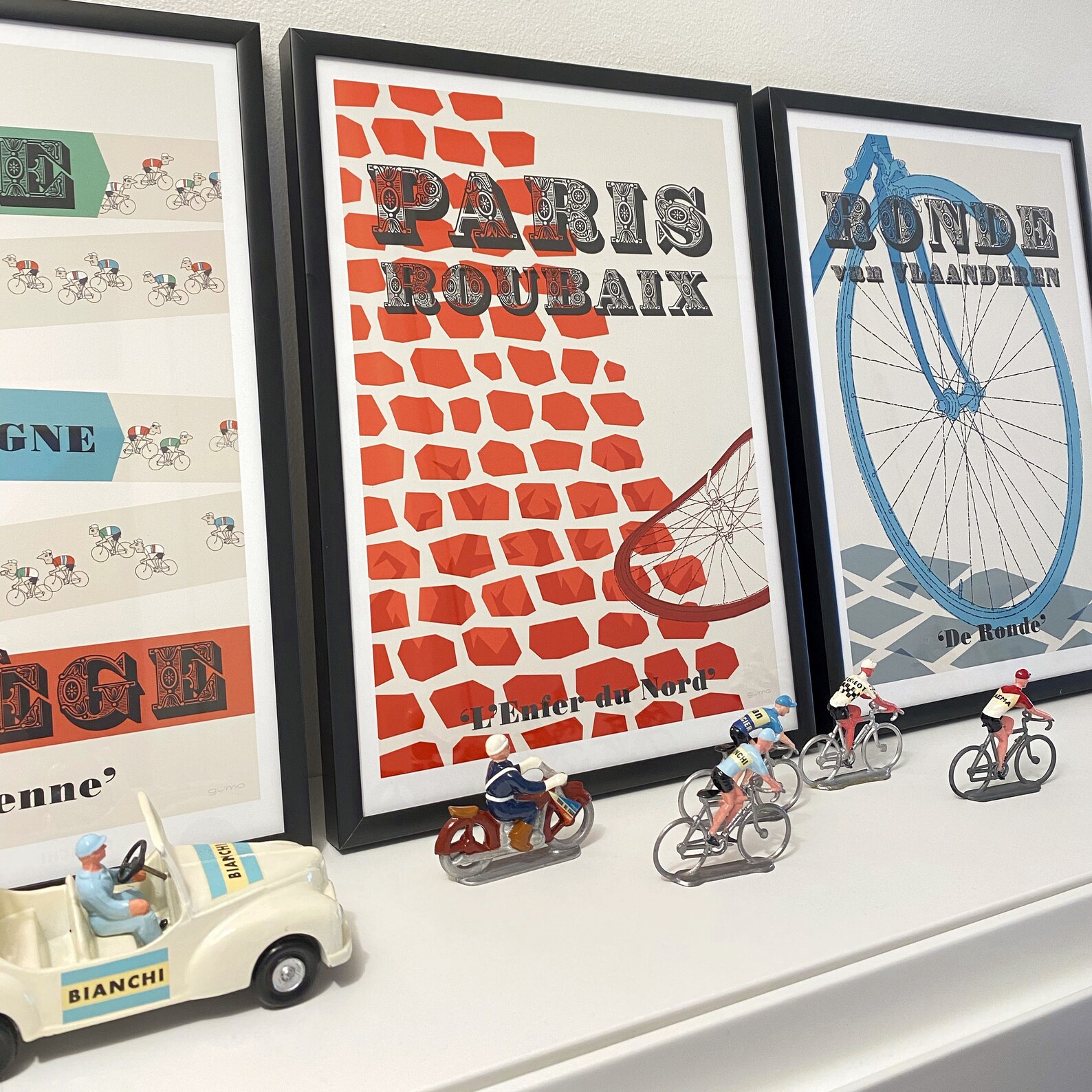 Cycling Poster Paris-roubaix Print Monuments Cycling Art - Etsy